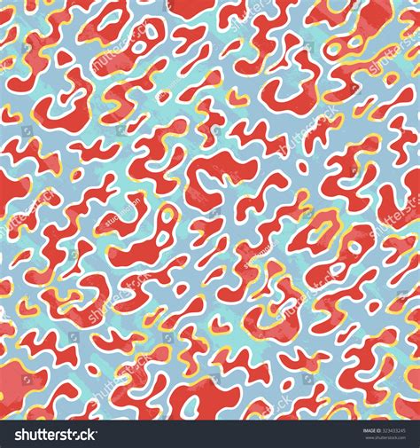 seamless hand drawn blobs abstract surface stock vector royalty free 323433245 shutterstock
