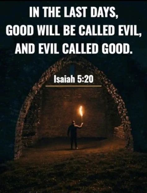 Inspirational Bible Quote On Evil End Times Prophecy Quotes