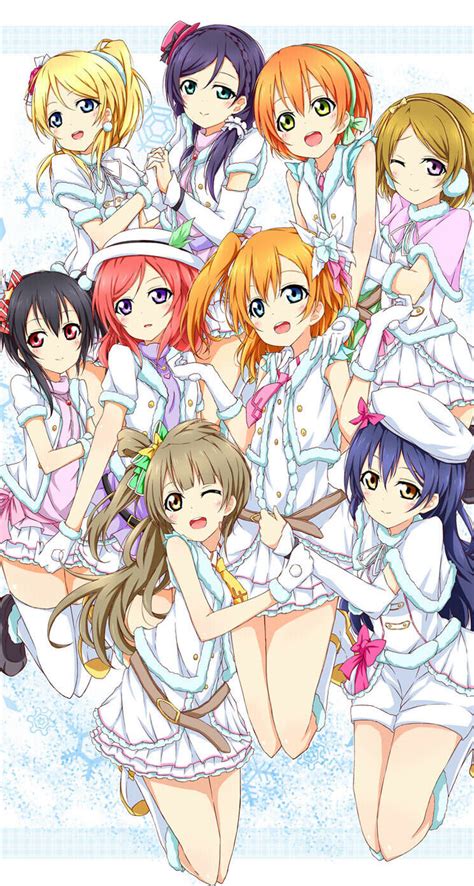 ラブライブ 高坂穂乃果 絢瀬絵里 南ことり 園田海未 星空凛 西木野真姫 東條希 小泉花陽 矢澤にこiPhone57441392 壁紙 WallpeperBoys