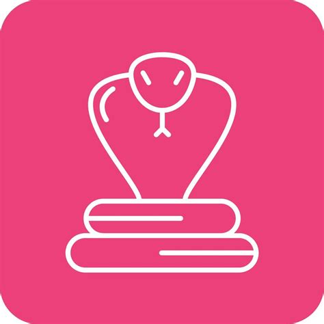 Snake Line Round Corner Background Icons 14661600 Vector Art At Vecteezy