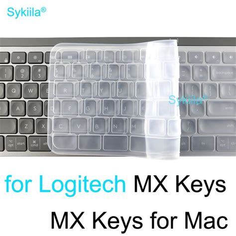 แผ่นครอบแป้นพิมพ์สำหรับ Mx Keys Plus สำหรับ Mac สำหรับ Logitech สำหรับ