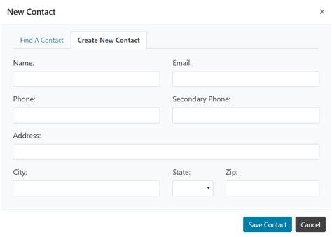 Contacts Brittco Software Help And Learning