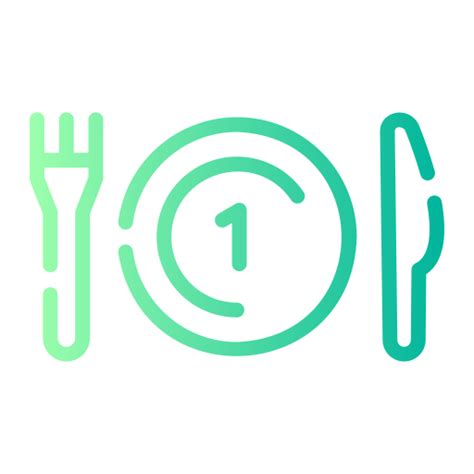 Portion Generic Gradient Outline Icon