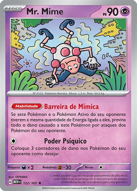 Poké Arquivo 122 Kantonian Mr Mime