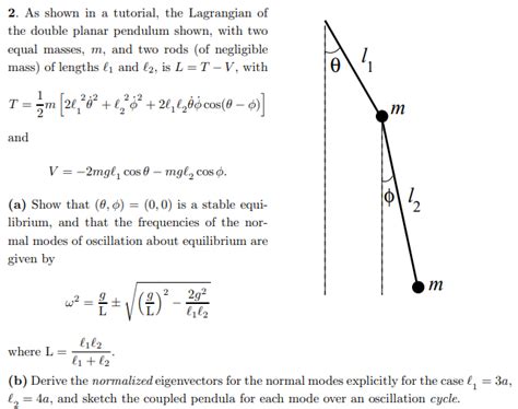 2 As Shown In A Tutorial The Lagrangian Of Studyx