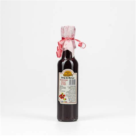 Sirop de merisor de padure fara adaos de zahar 200ml Poiana Fermecată