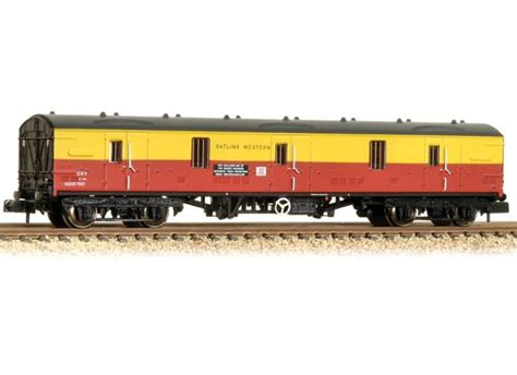 Graham Farish 374 135 Br Mk1 Guv General Utility Van Br Departmental Satlink N Gauge Rainbow