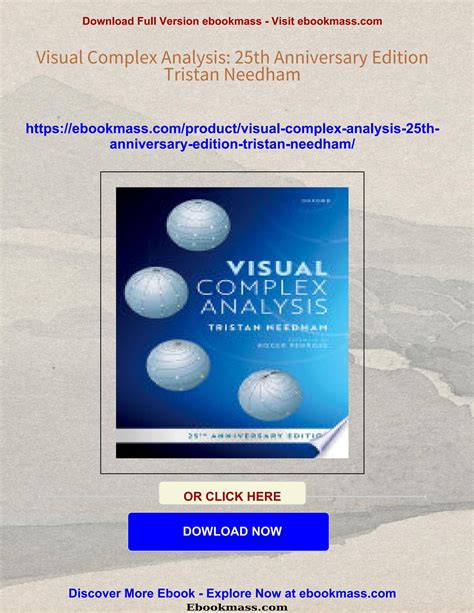 instant download visual complex analysis 25th anniversary edition