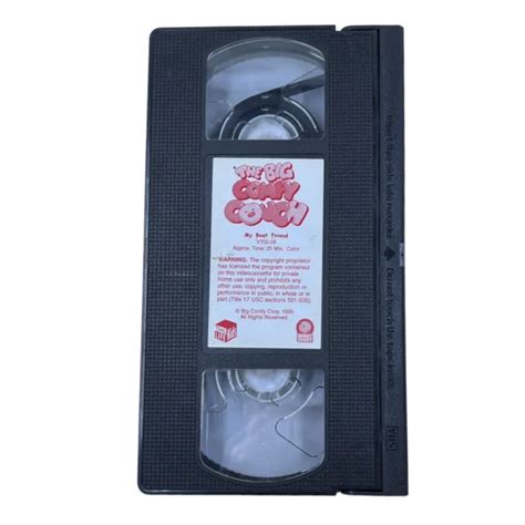 The Big Comfy Couch My Best Friend Vhs 1999 No Case Vhs Tape Only 731