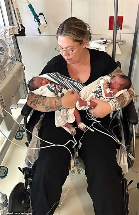 Teen Moms Kailyn Lowry Reveals Adorable Names Of Her Newborn Twins