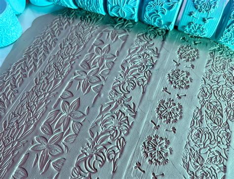 Texture Rollers — Floral Patterns By 3demon S Texture Rollers