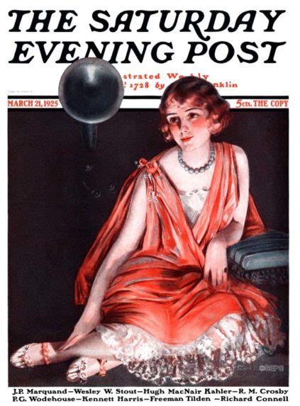 Woman And Phonograph The Saturday Evening Post