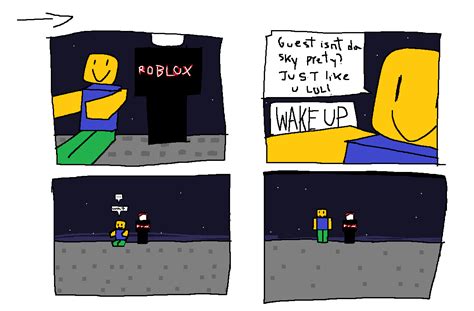 Zowarin On Twitter Robloxart Comic Idea