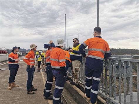 QLD YP Event Wivenhoe Dam Site Visit August 18th 2023 ANCOLD