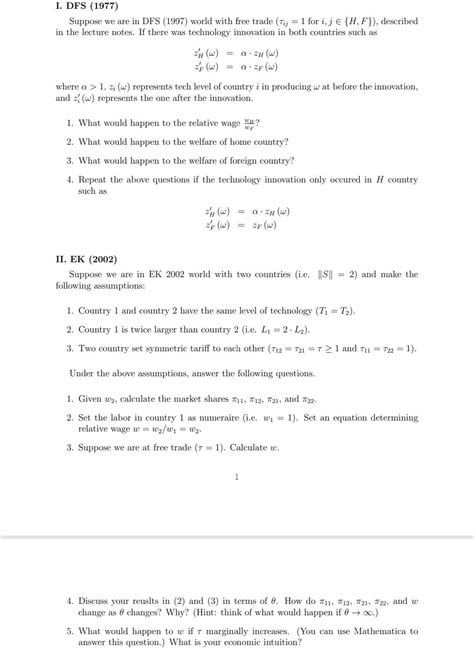 Solved I Dfs 1977 Suppose We Are In Dfs 1997 World With