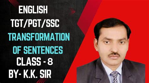 Transformation Class 8 Youtube