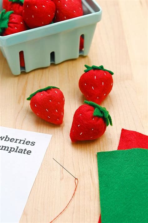 Felt Strawberry Pattern Artofit