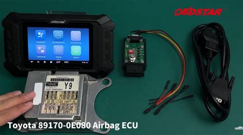 How To Use Obdstar P50 Airbag Reset Tool On Bench Obdii Shop Official Blog