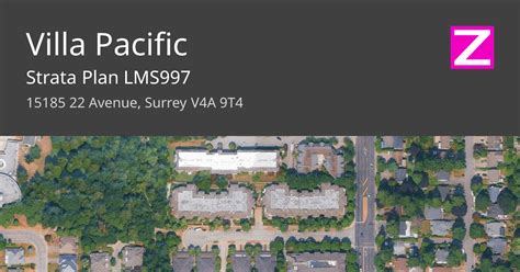 Villa Pacific 15185 22 Avenue Surrey Strata Plan Lms997