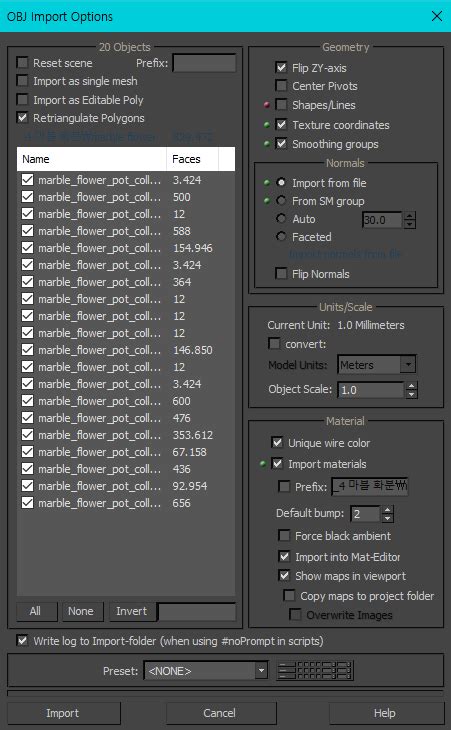 How To Import Obj And Objmtl Autodesk Community
