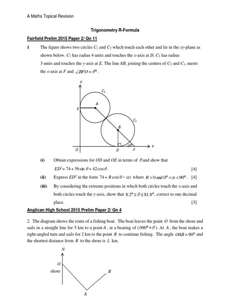Trigonometry R Trigonometric Functions Triangle