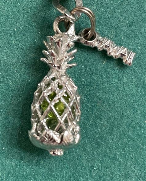 Vintage Silver Hawaii Pineapple Gem
