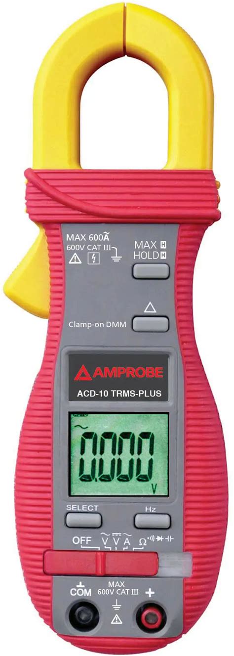 Amprobe ACD-10 TRMS-PLUS 600A клещи переменного тока AC/DC Напряжение ...