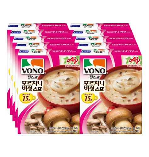 보노 포르치니버섯 스프54g X 10개 티몬