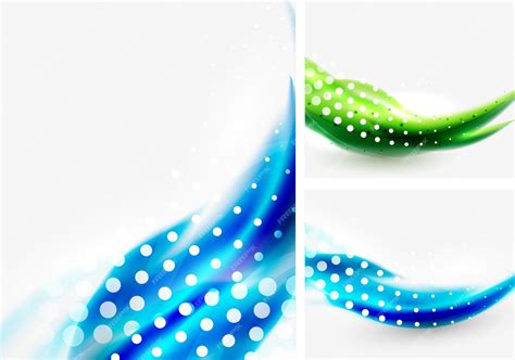 Premium Vector Abstract Wave Vector Backgrounds