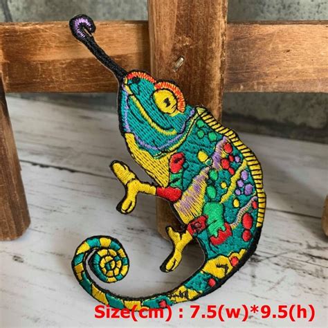 กิ้งก่า จิ้งจก ตัวรีดติดเสื้อ อาร์มรีด อาร์มปัก ตกแต่งเสื้อผ้า หมวก กระเป๋า แจ๊คเก็ตยีนส์ Cute