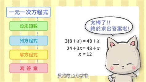 【素養動畫】【解題】年齡問題 數學 均一教育平台