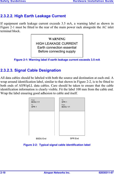 Airspan Networks Airspan 58 Aswipll 58 Ghz User Manual A