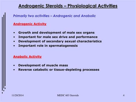 Ppt Androgenic Steroids Powerpoint Presentation Free Download Id