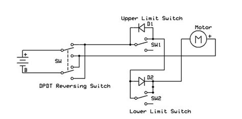 limit switch connection diagram