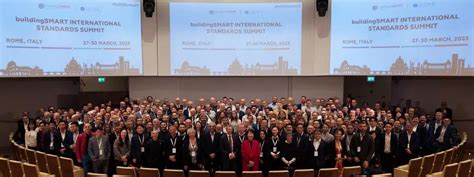 Aufzeichnungen Vom Buildingsmart International Standards Summit In Rom