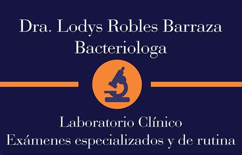 Laboratorio Clinico Lodys Robles Barraza Cme Las Páginas Amarillas