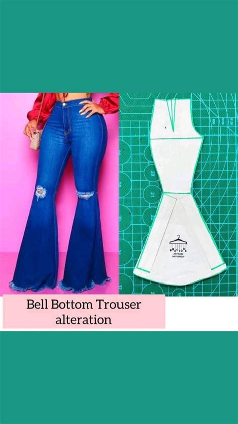 Bell Bottom Trouser Bell Bottom Jeans Pattern Bell Bottom Pants