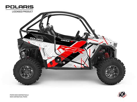 Kit Déco Ssv Epik Polaris Rzr Trail S Blanc Kutvek