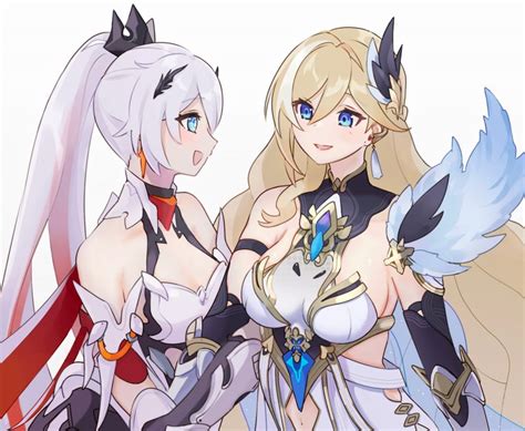 Kiana Kaslana Bianka Durandal Ataegina Kiana Kaslana And Bianka