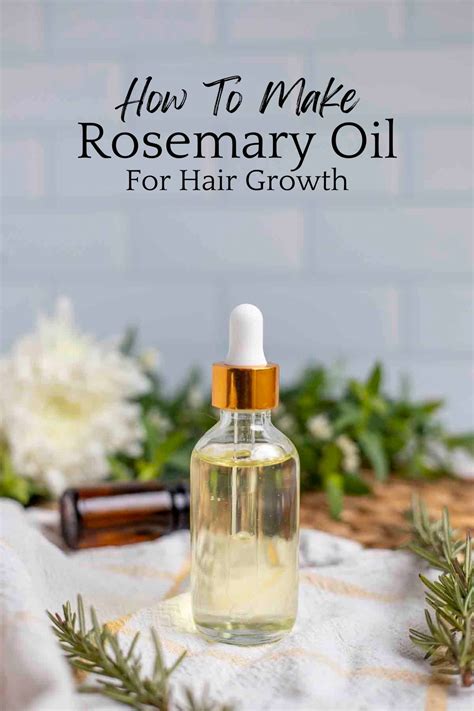 Learn How To Make Rosemary Oil For Hair To Promote Thick Healthy Hair