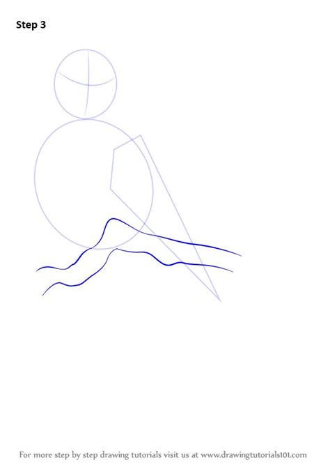 Learn How To Draw A Blue Budgie Birds Step By Step Drawing Tutorials Blue Budgie Budgies