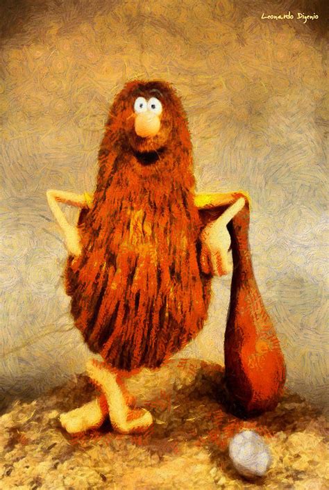 Captain Caveman Two Da Digital Art By Leonardo Digenio Pixels