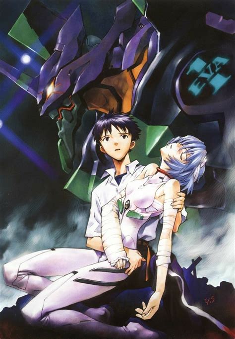 Shinji Rei Neon Genesis Evangelion Evangelion Evangelion Art
