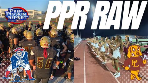 fall 2022 week 5 raw point loma 45 christian 16 youtube