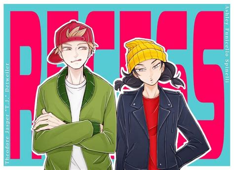 Recess奥村 Spinelli And Tj カートゥーン イラスト 格好