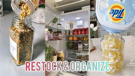 Restocking And Organizing 🥞 Extremely Satisfying Compilation Asmr Youtube