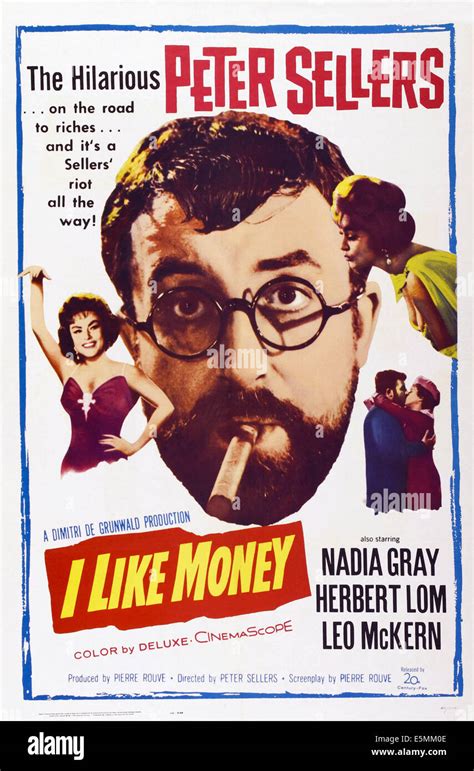 Mr Topaze Aka I Like Money Us Lobbycard Left Nadia Gray Center