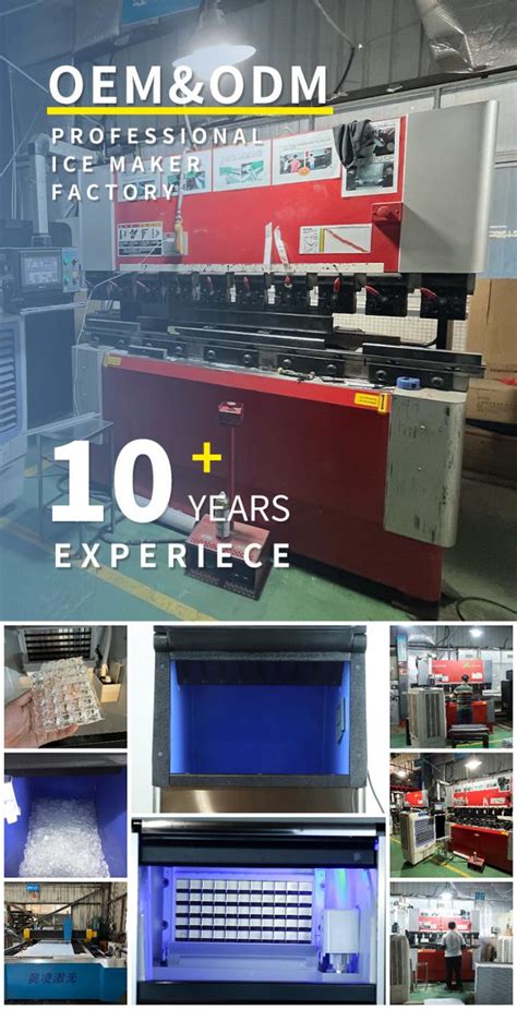 Commercial Crescent Cube Ice Maker 150kg Party Ice Block Machine
