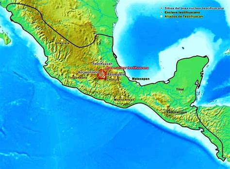 ¿cuál Era La Ubicación Geográfica De Los Teotihuacanos Ciudad De