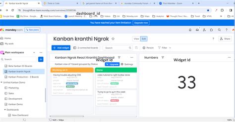 Getting Dashboard Id For A Dashboard Widget Feature Requests Api